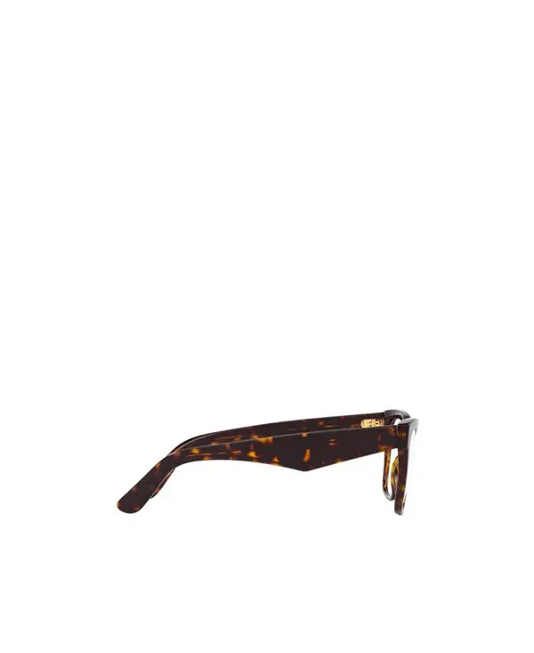 Dolce & Gabbana Square Frame Eyeglasses With Transparent Lenses