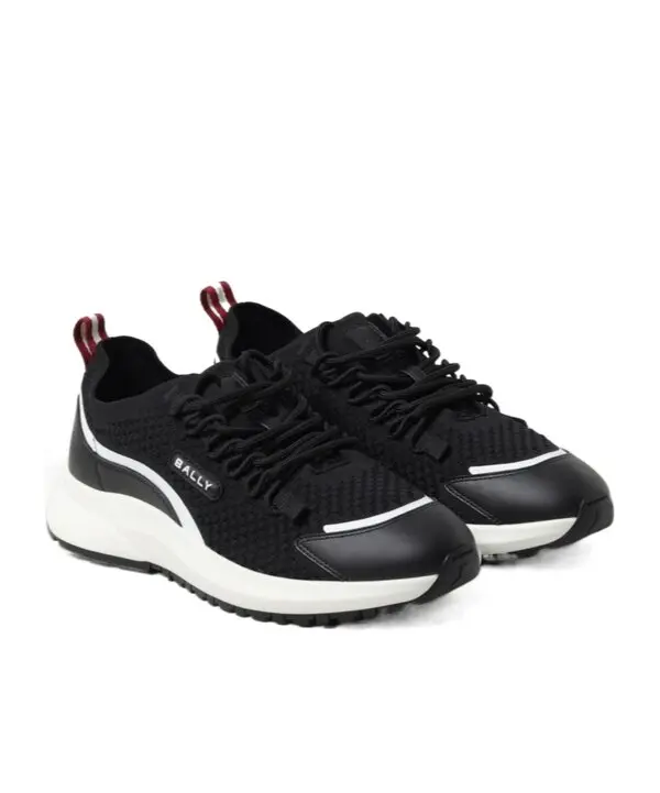 Bally Logo Patch Lace-up Sneakers