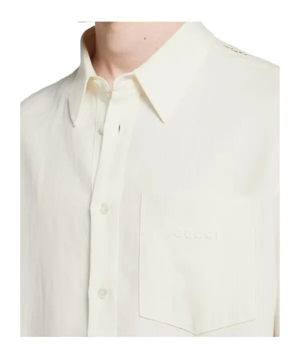 Gucci Embroidery Shirt