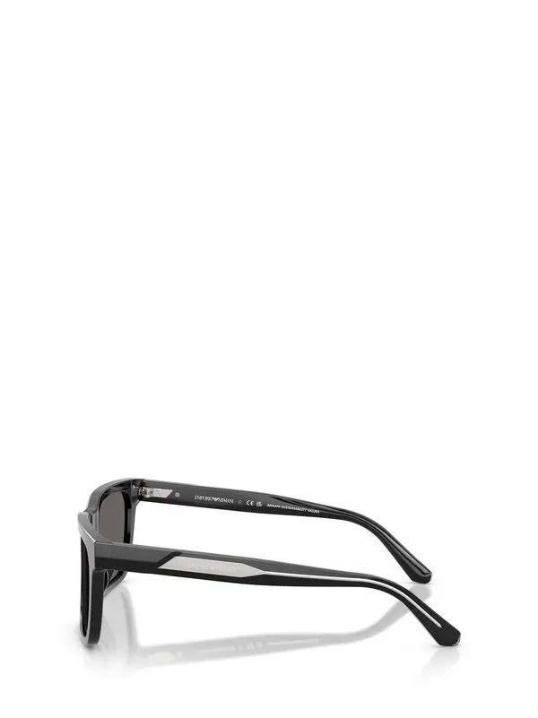 Emporio Armani Square Frame Sunglasses - Gray