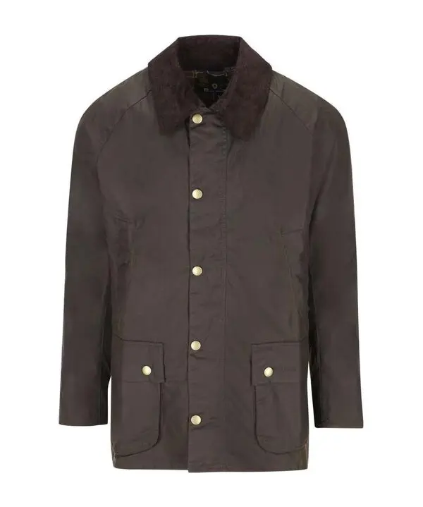 Barbour Ashby Waxed Jacket - Black