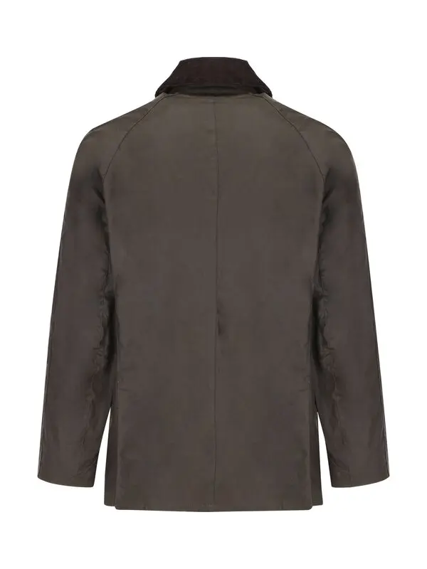 Barbour Ashby Waxed Jacket - Black