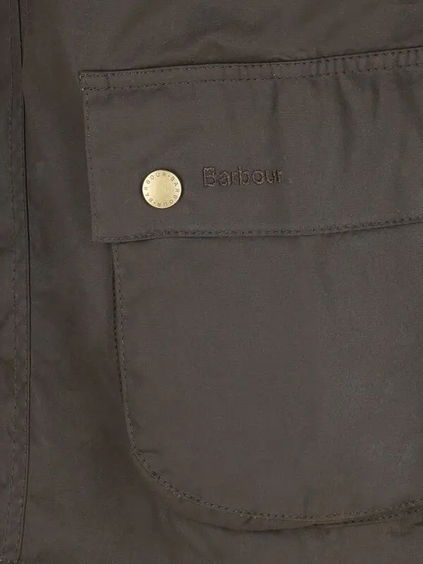Barbour Ashby Waxed Jacket - Black