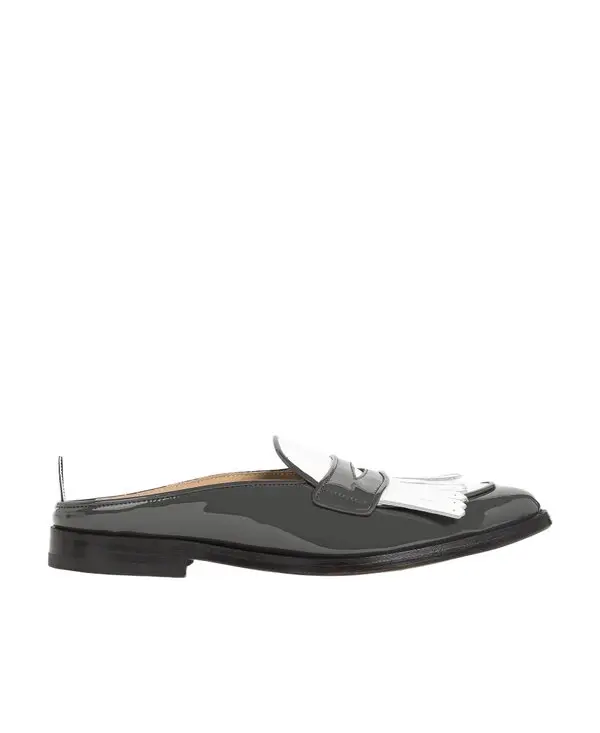 Thom Browne Kilt Varsity Slip-on Penny Loafers - Black