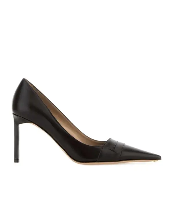 TOM FORD Leather Eva Pumps - Espresso