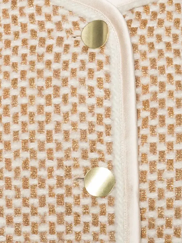 FORTE_FORTE Textured Boucléwool Tweed Jacket - Bai
