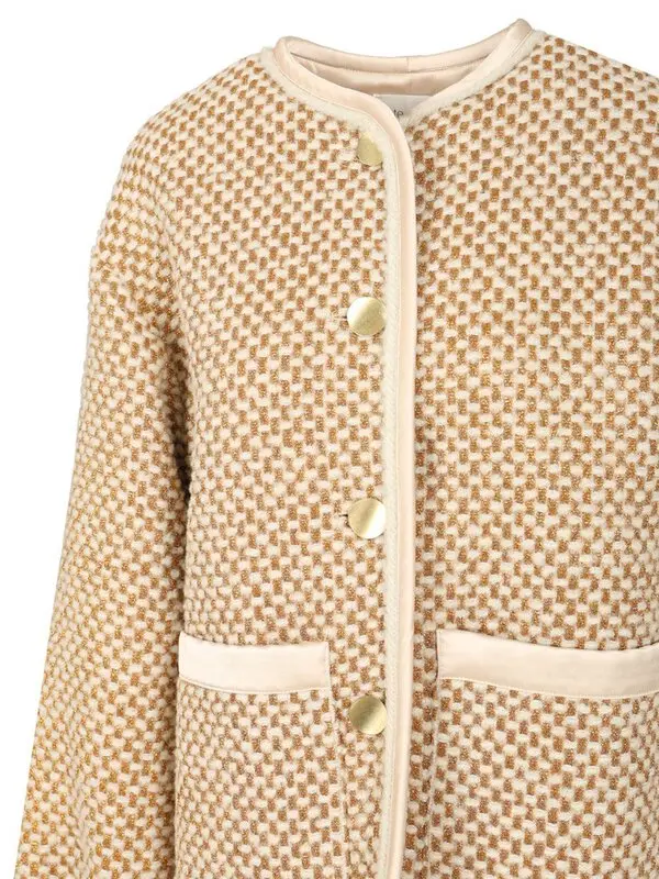 FORTE_FORTE Textured Boucléwool Tweed Jacket - Bai