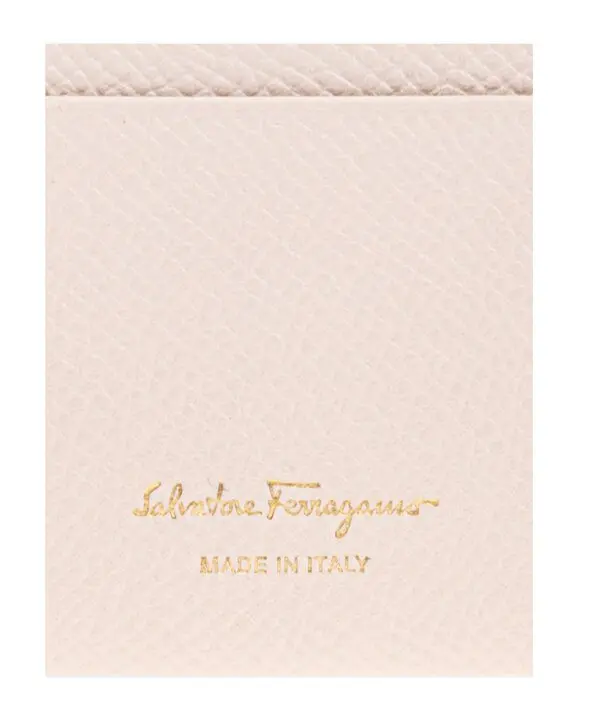 FERRAGAMO Leather Cardholder - Pink