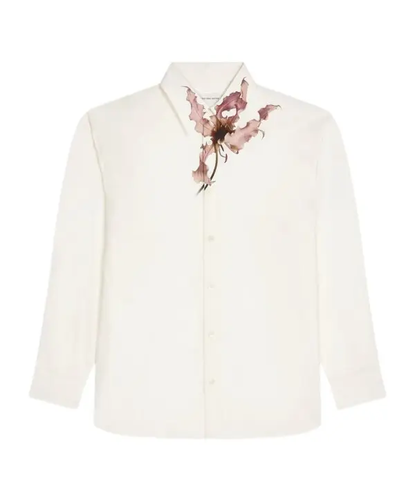Dries Van Noten Floral-print Cotton Shirt