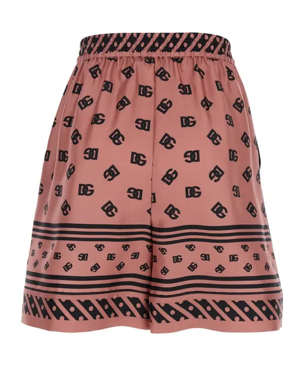 Dolce & Gabbana Dg Logo Print Shorts