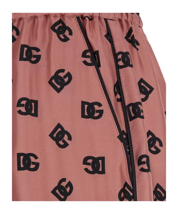 Dolce & Gabbana Dg Logo Print Shorts