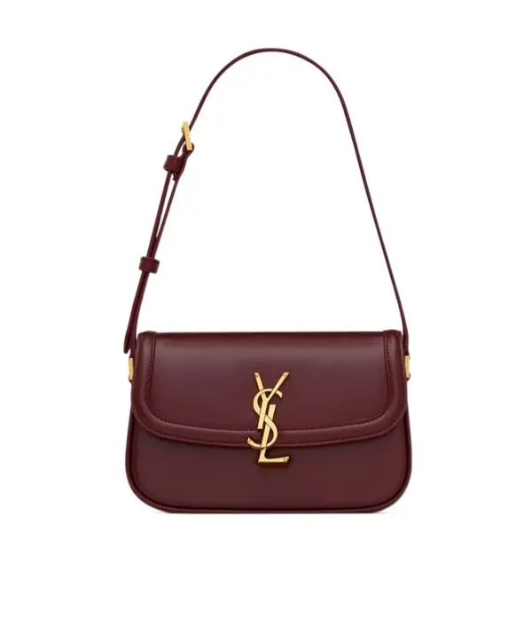 Saint Laurent Solferino Mini In Box - Rouge Cabernet