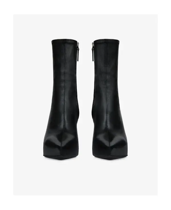 Givenchy Nappa Leather Wedge Ankle Boots