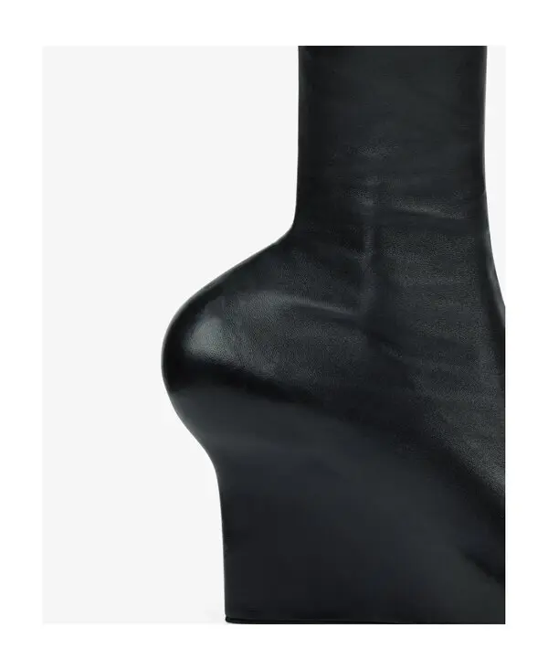 Givenchy Nappa Leather Wedge Ankle Boots