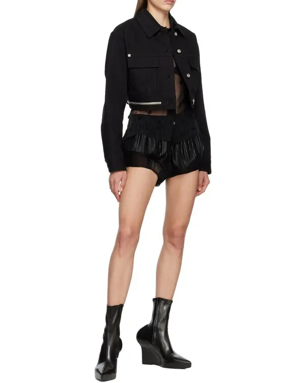 Givenchy Nappa Leather Wedge Ankle Boots