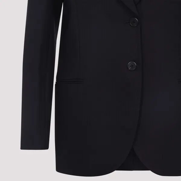 Prada Single-breasted Chevron Jacket
