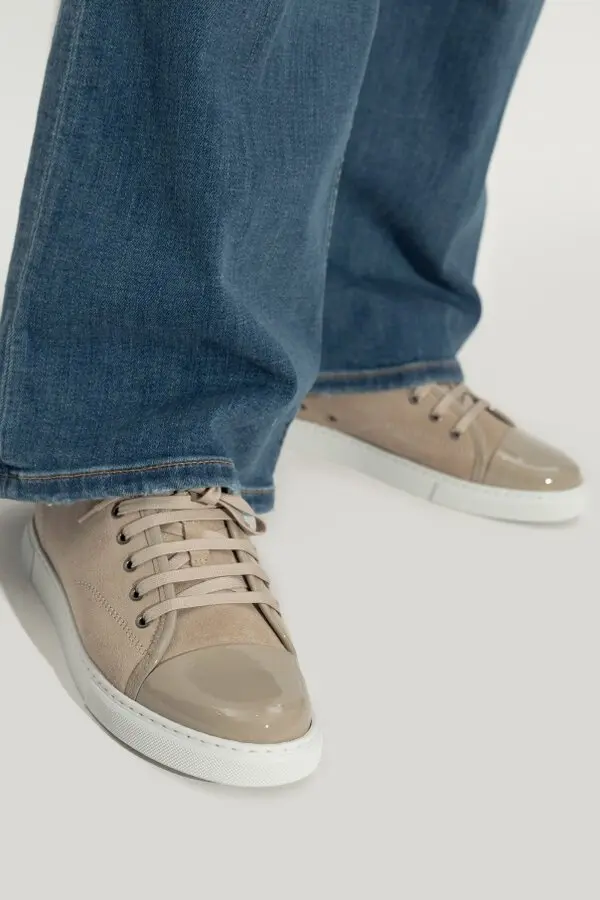 LANVIN Dbb1 Low-top Sneakers - Beige
