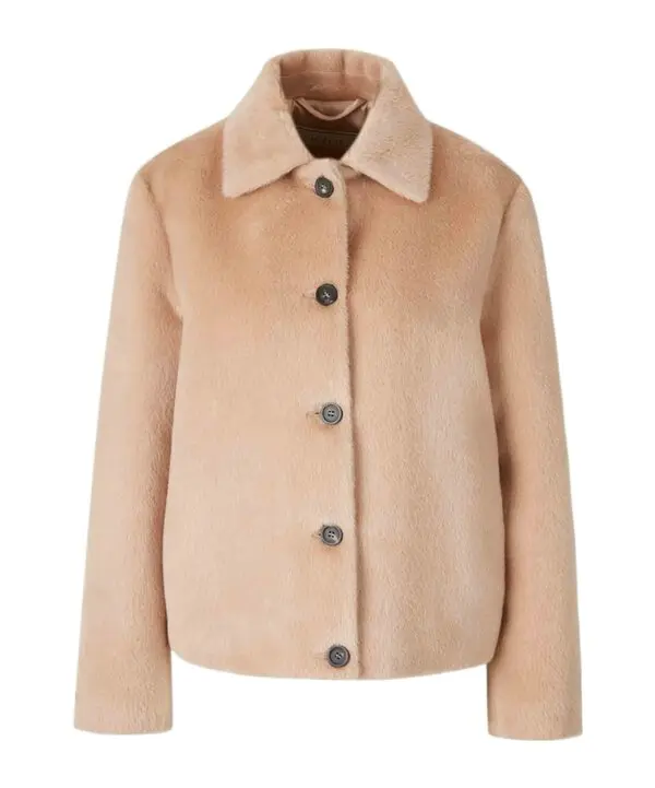 Peserico Long Sleeved Collared Coat