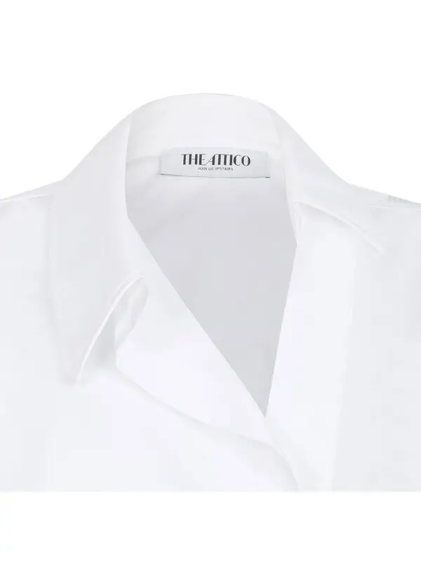 Attico Asymmetrical Button-up Shirt - No