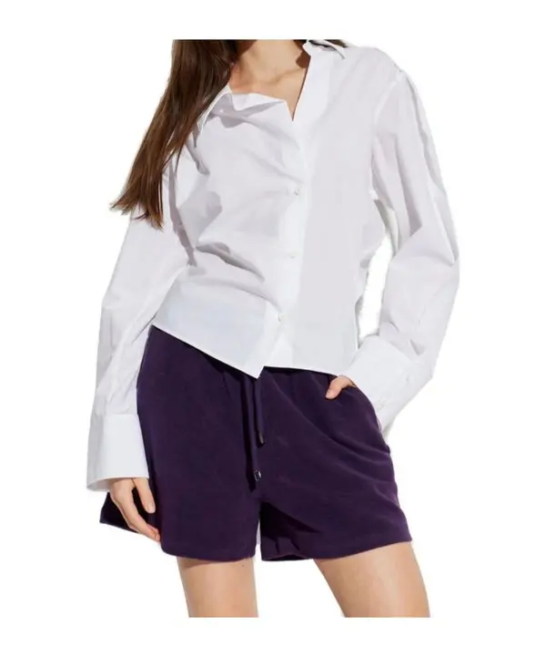 Attico Asymmetrical Button-up Shirt - No