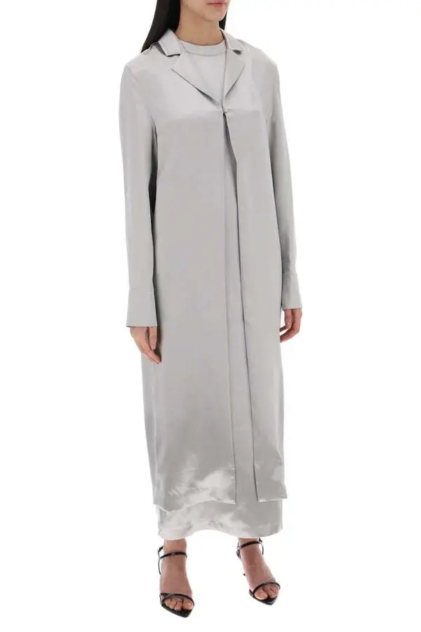 LOULOU STUDIO Long-sleeved Shirt With Notched Collar
