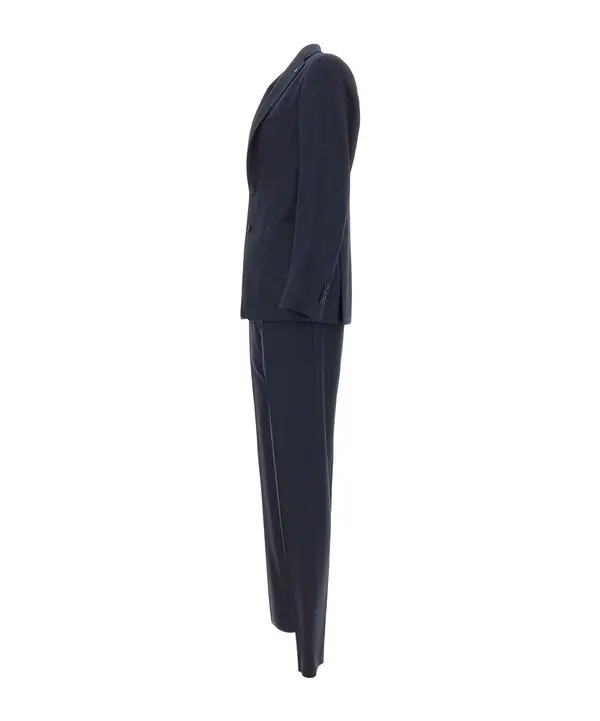 Tagliatore Slim Fit Two Piece Suit - Blue