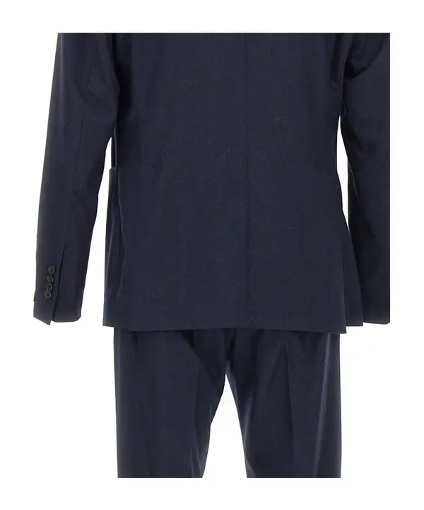 Tagliatore Slim Fit Two Piece Suit - Blue