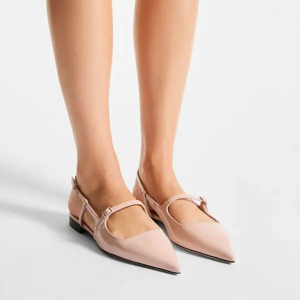 JIMMY CHOO Didi Slingback Flats - Macarons