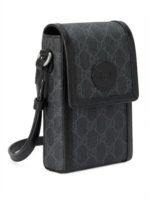 Gucci Interlocking G Mini Bag - Black