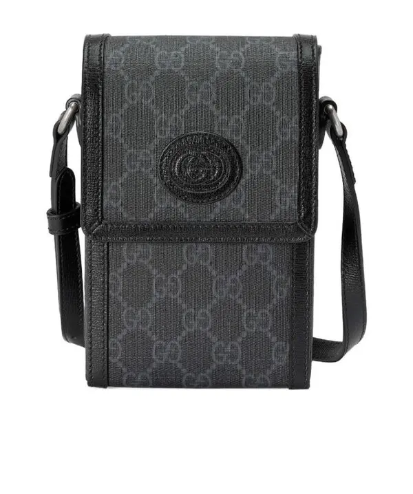 Gucci Interlocking G Mini Bag - Black