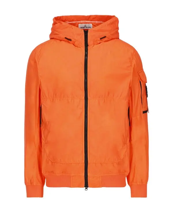 Stone Island Zip-up Hooded Jacket