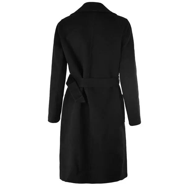 Emporio Armani Belted Lapel Coat