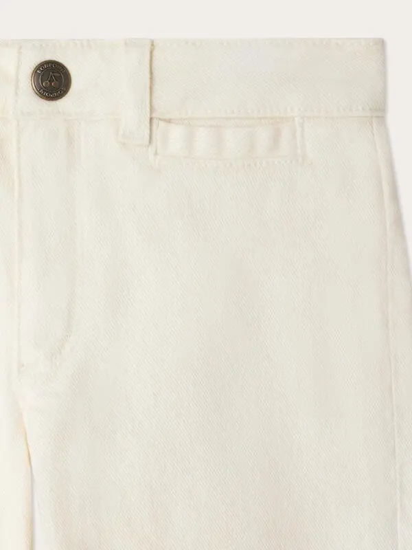 Bonpoint Gersande Jeans - Ivory