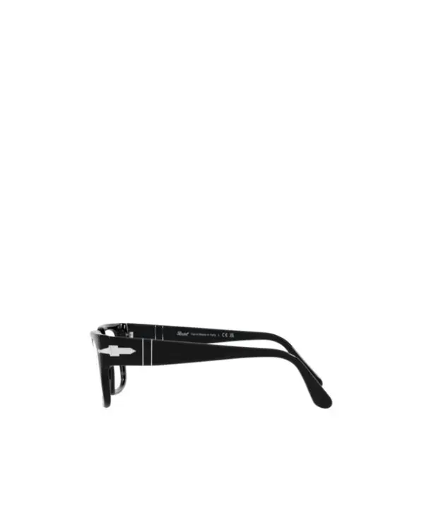 Persol Rectangle Frame Eyeglasses - Black