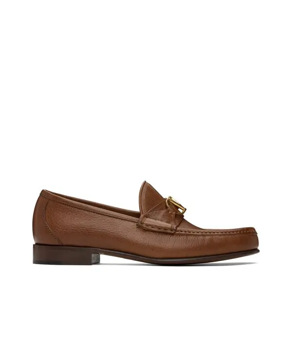 Valentino Garavani Vlogo Signature Loafers - Brown