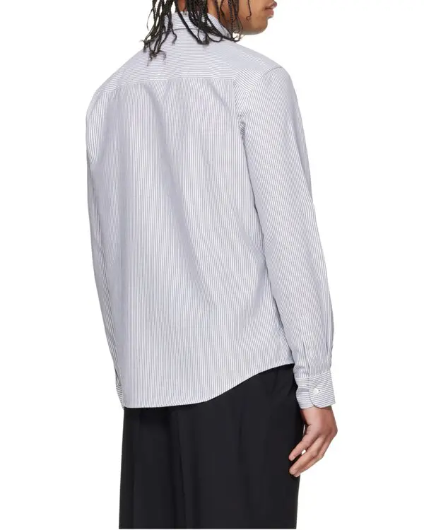 AMI Paris Long-sleeved Striped Shirt