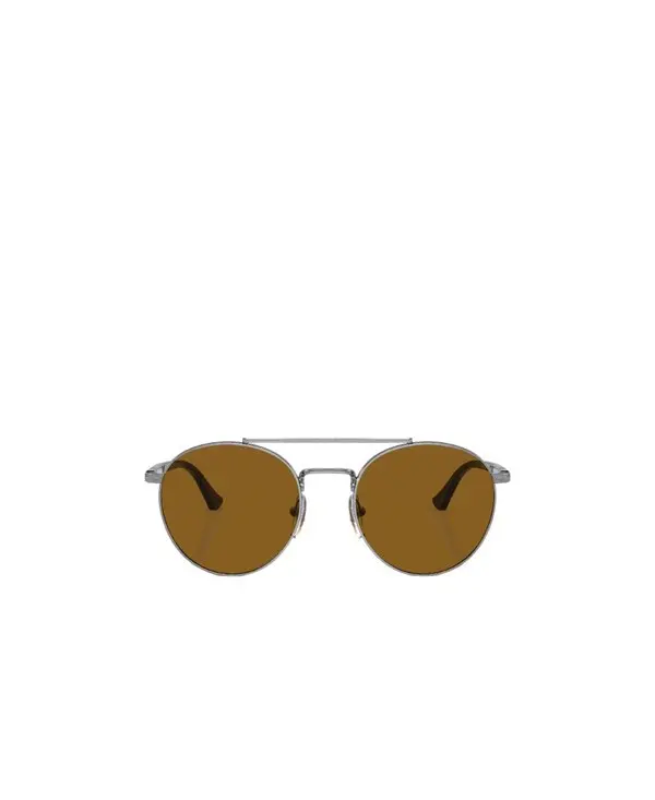 Persol Round Frame Sunglasses - Brown
