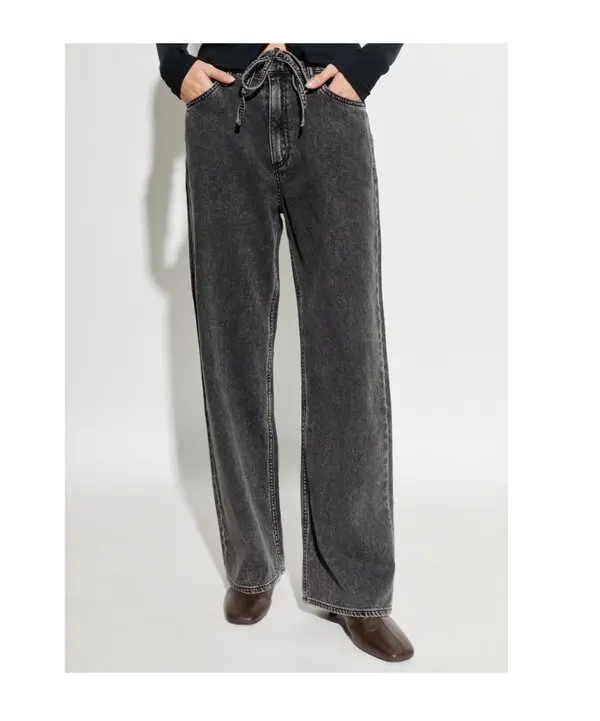 RAG  BONE Rag & Bone Phoebe Drawstring Detail Trousers