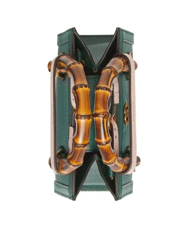 Gucci Mini Diana Top Handle Bag - Green