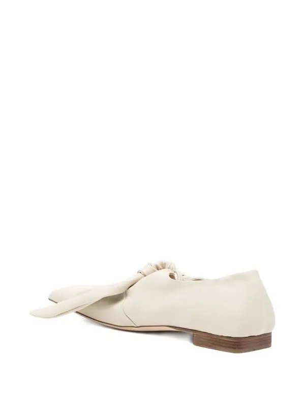 UMA WANG Ballet Flats - White