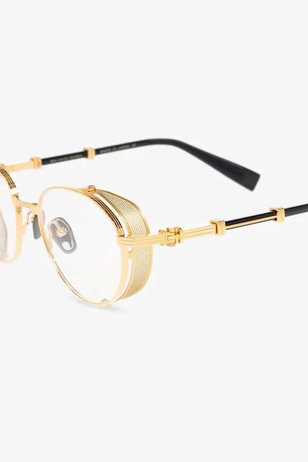 Balmain Round Frame Eyeglasses