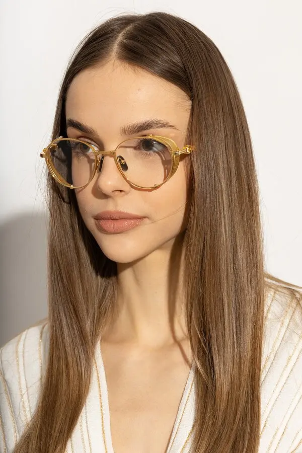 Balmain Round Frame Eyeglasses