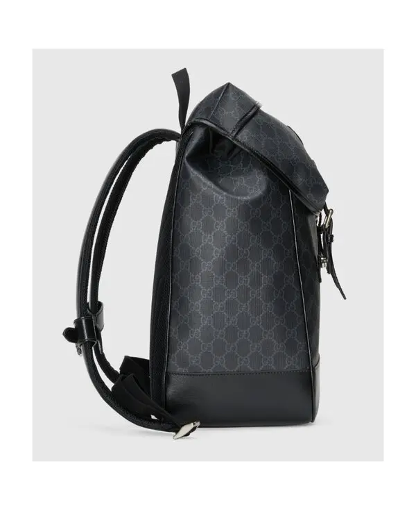 Gucci Gg Supreme Backpack - Black