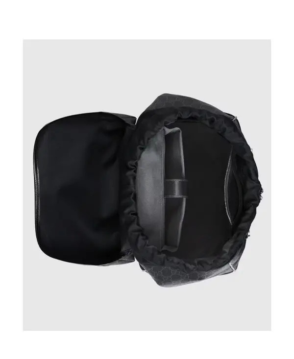 Gucci Gg Supreme Backpack - Black