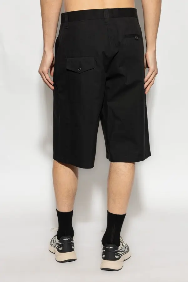 Moschino Straight Leg Knee Length Bermuda Shorts