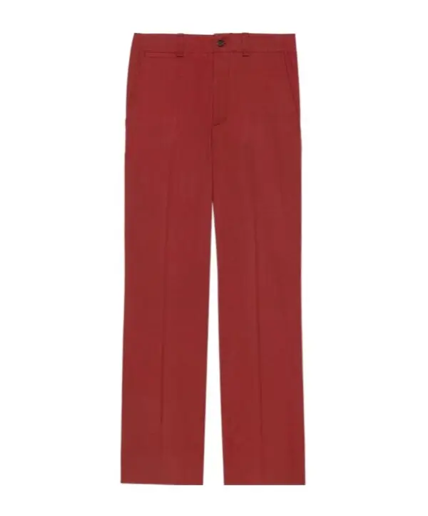 Saint Laurent Mid-rise Tailored Trousers