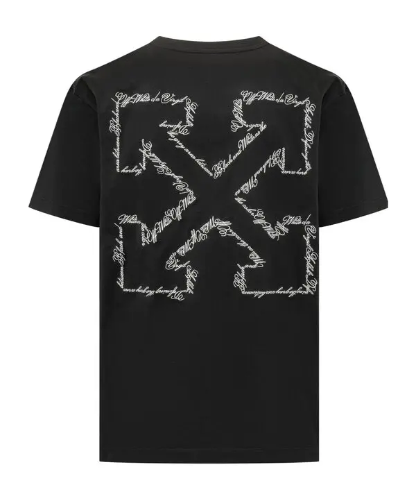 Off-White Script Arrow Print T-shirt