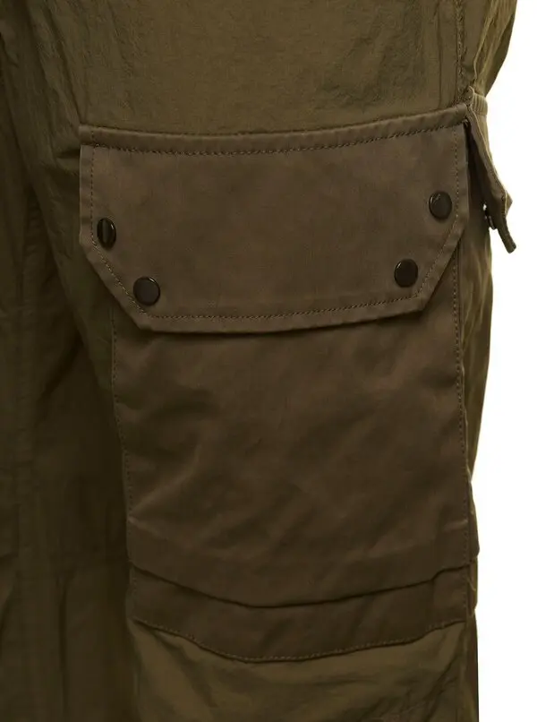 TEN C Elastic Waist Tech Cargo Pants