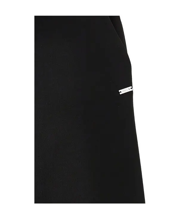 Monnalisa Straight-leg Trousers With Logo Detail