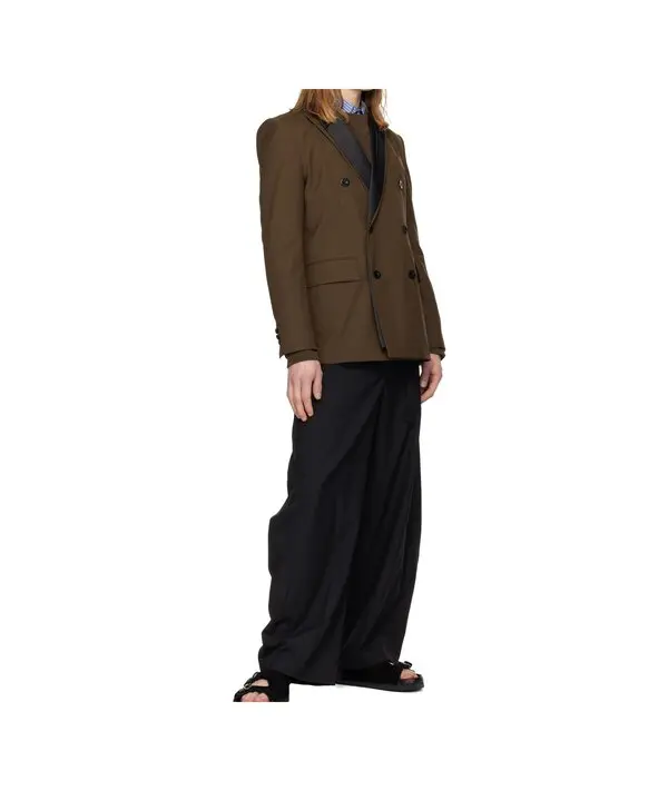 Sacai Wool Blend Suit Jacket